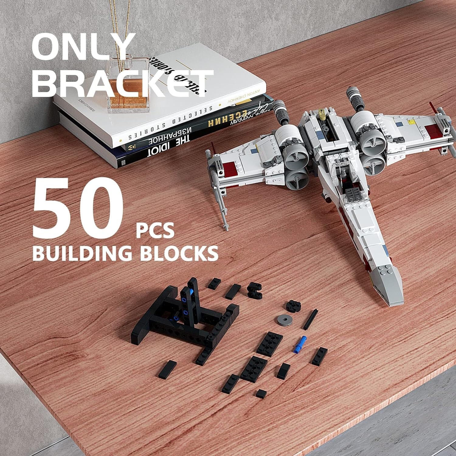 Display Stand / Mount / Bracket LEGO Star Wars X-Wing 75301 75218 75102 ...