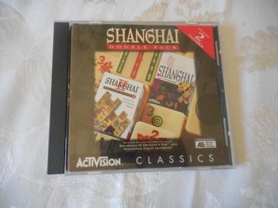 SHANGHAI PC Game CD-ROM Double Pac Activision CLASSICS Vintage 1990 ...