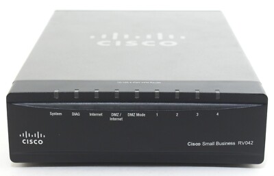 Cisco Linksys RV042 10/100 4 Port Dual WAN VPN Router; 6141513 | eBay UK