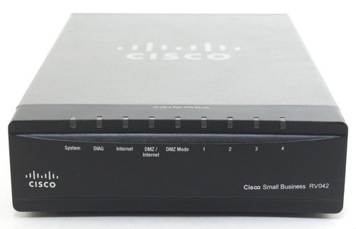 Cisco Linksys RV042 10/100 4 Port Dual WAN VPN Router; 6141513 | eBay UK