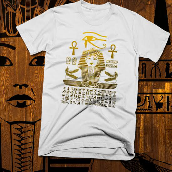 Egyptian t-shirt S-3XL, Kemet Pharaoh Ankh Eyes of Horus Hotep ...