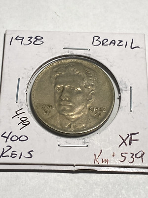 1938 Brazil 400 Reis | eBay