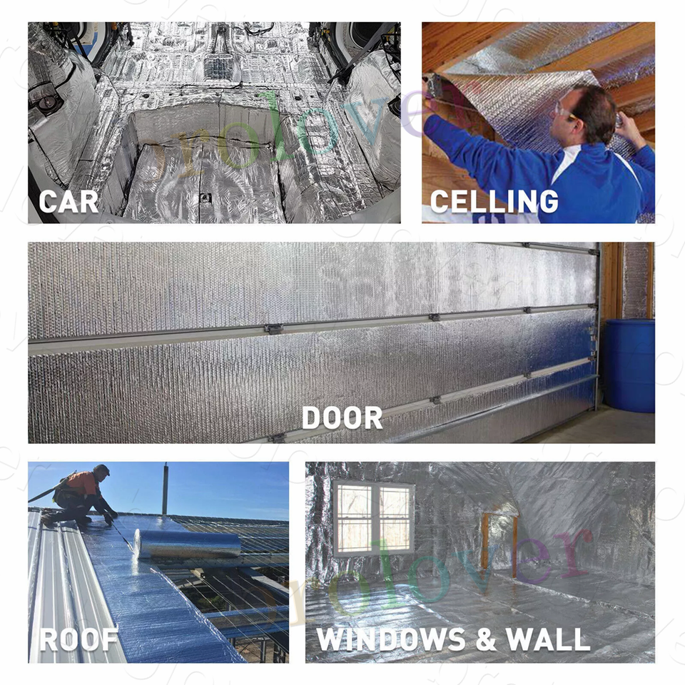 10m Camper Van Insulation Self-adhesive 5mm Closed-Cell Foam Thermal ...
