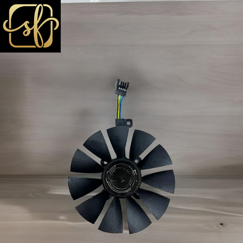 5PIN ROG-STRIX-RX580-O8G-GAMING GPU Fan，For ASUS ROG-STRIX-RX 590、RX ...