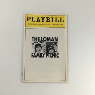1993 Playbill Manhattan Theatre Club 'The Loman Family Picnic' Harry ...