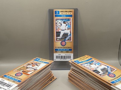 Chicago Cubs 2012 Season Ticket Stubs (Choose your Game!) Rizzo | eBay