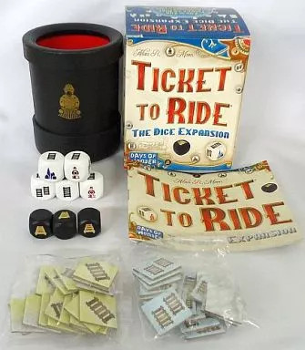 Board Game Ticket To Ride Dice Expansion Set Multilingual Edition The ...