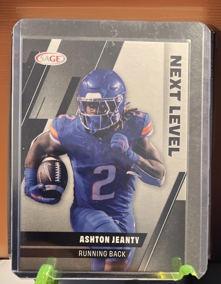 Ashton Jeanty 3 Card Lot. White Hot & Red Hot Rookie Cards. Sage Next ...