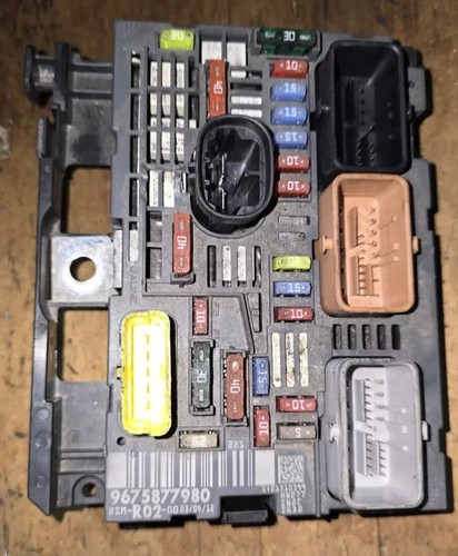 Peugeot 5008 1.6 DIESEL BSM FUSE BOX 9675877980 R02 X24 | eBay UK