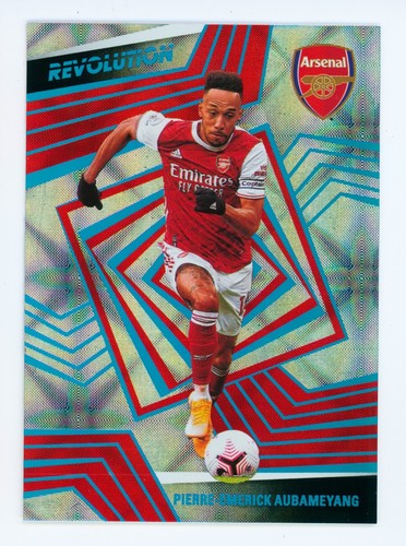 2020-21 Pierre-Emerick Aubameyang Panini Revolution Galactic Arsenal ...