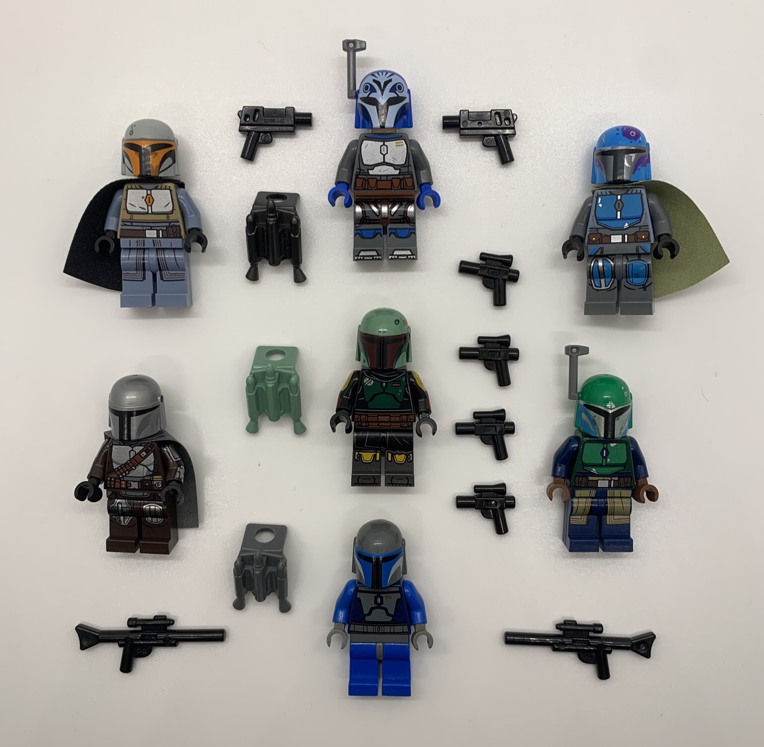 Lego Star Wars Bo Katan Kryze Mandalorian Minifigure Lot Boba Fett Army ...