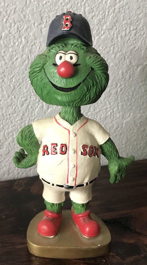 2003 TEI Boston Red Sox Wally Green Monster MLB Mascot Bobblehead ...