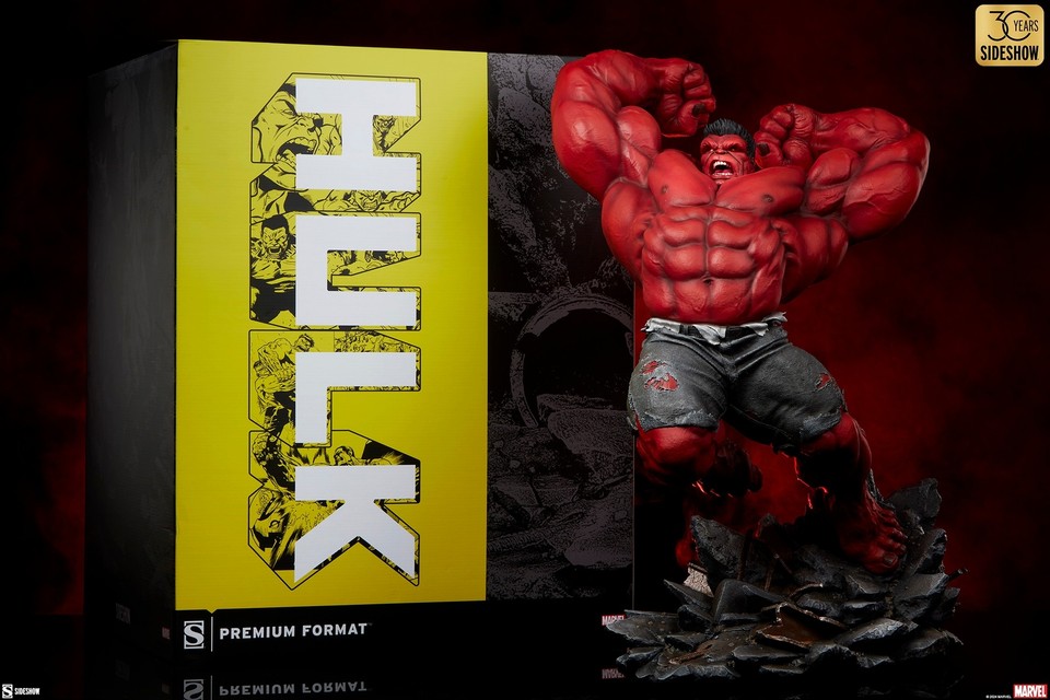 Marvel RED HULK Thunderbolt Ross Premium Format Store Exclusive ...