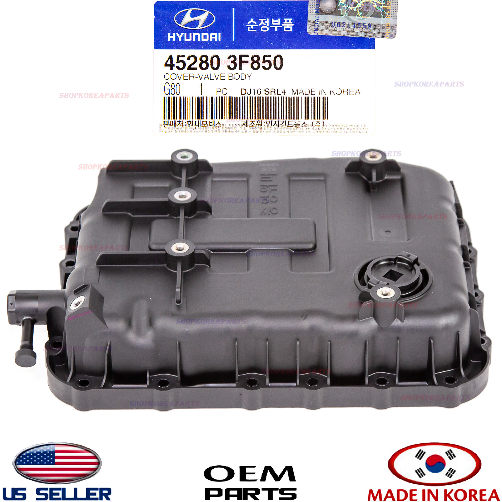 Genuine Transmission Oil Pan Valve Body Cover HYUNDAI KIA 2.4L See ...