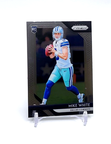 Mike White ROOKIE CARD 2018 Panini Prizm #239 Dallas Cowboys (RC) | eBay