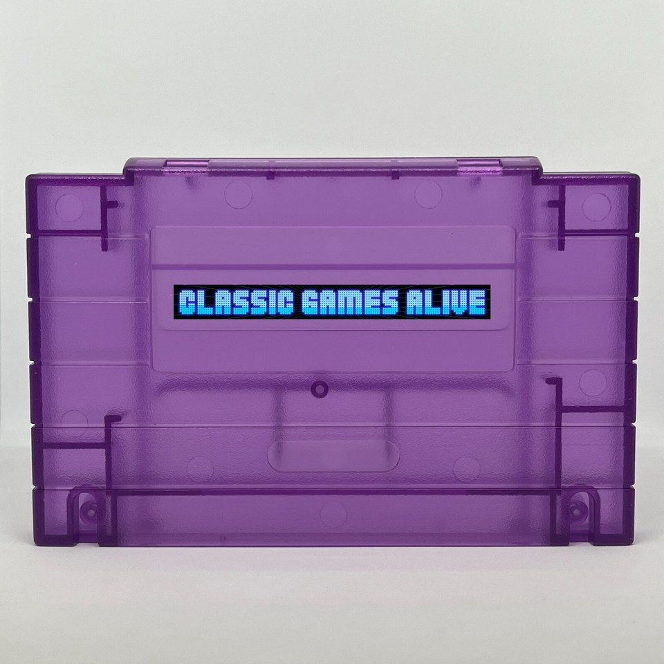 SNES Plastic Case Cart Shell Replacement Highest Quality - Super ...