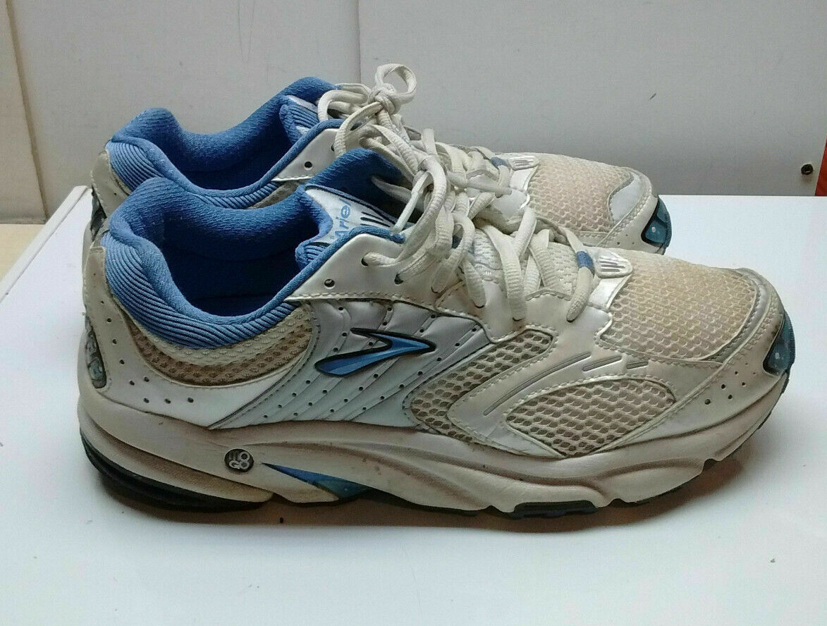 Brooks Ariel White Blue Mesh Athletic Sneaker Running… - Gem