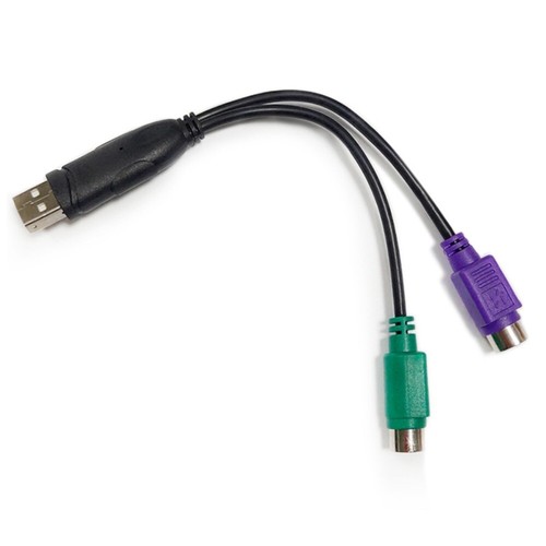 Ps2 USB to PS2 Cable USB Male to 6 Pin Female 6 Pin PS2 Adapter ...