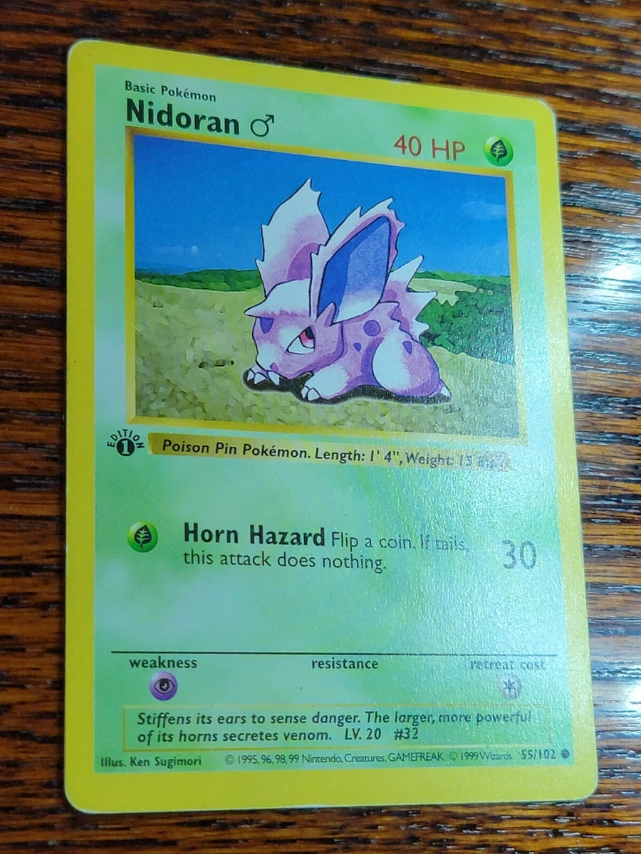 Nidoran Pokemon Card