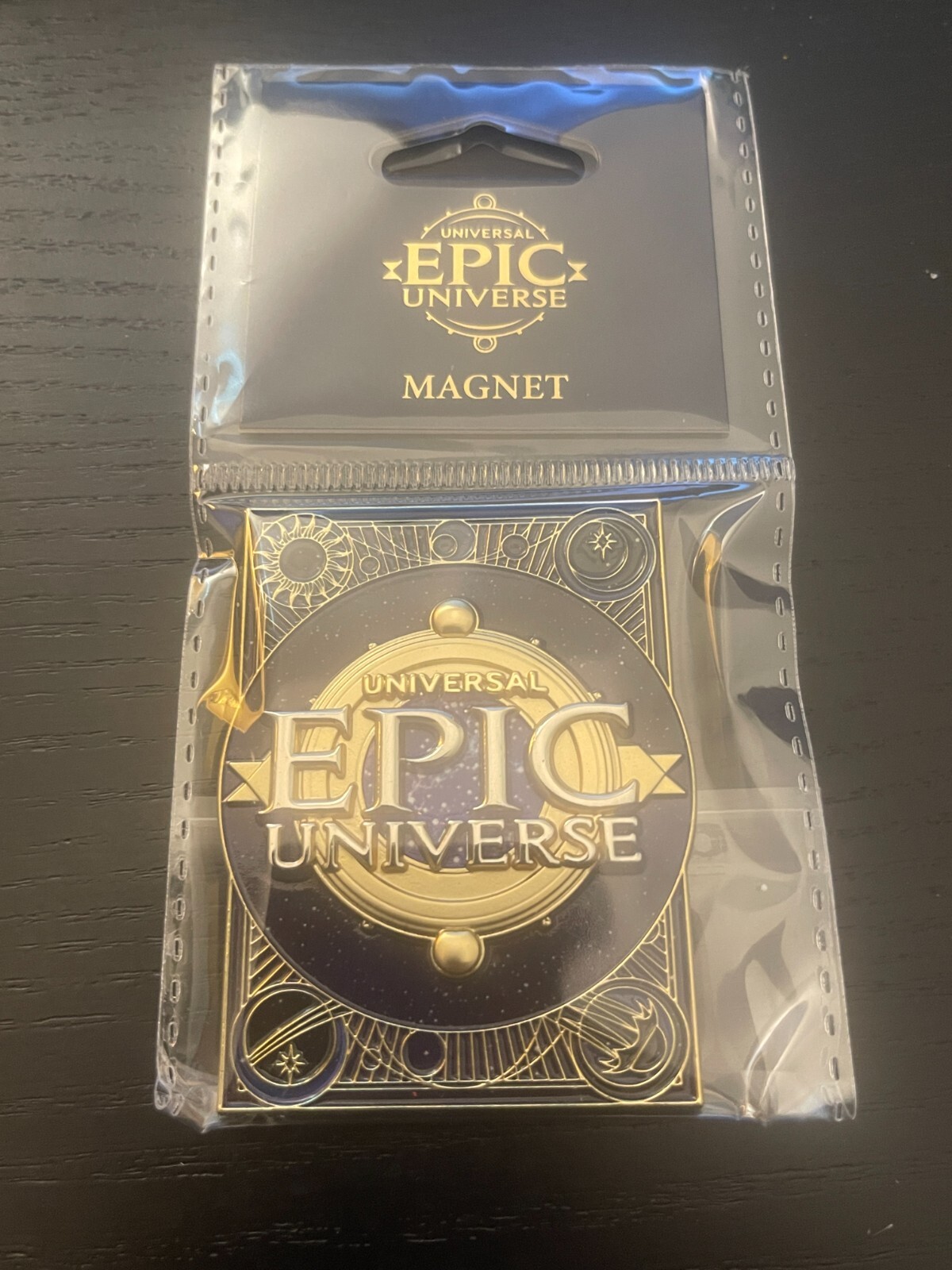 Epic Universe Emblem 3D Logo Park Grand Opening Day Magnet Universal ...