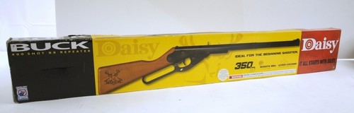 Daisy Buck 400 Shot Repeater 177 Cal. BB Gun New Open Box 39256021057 ...