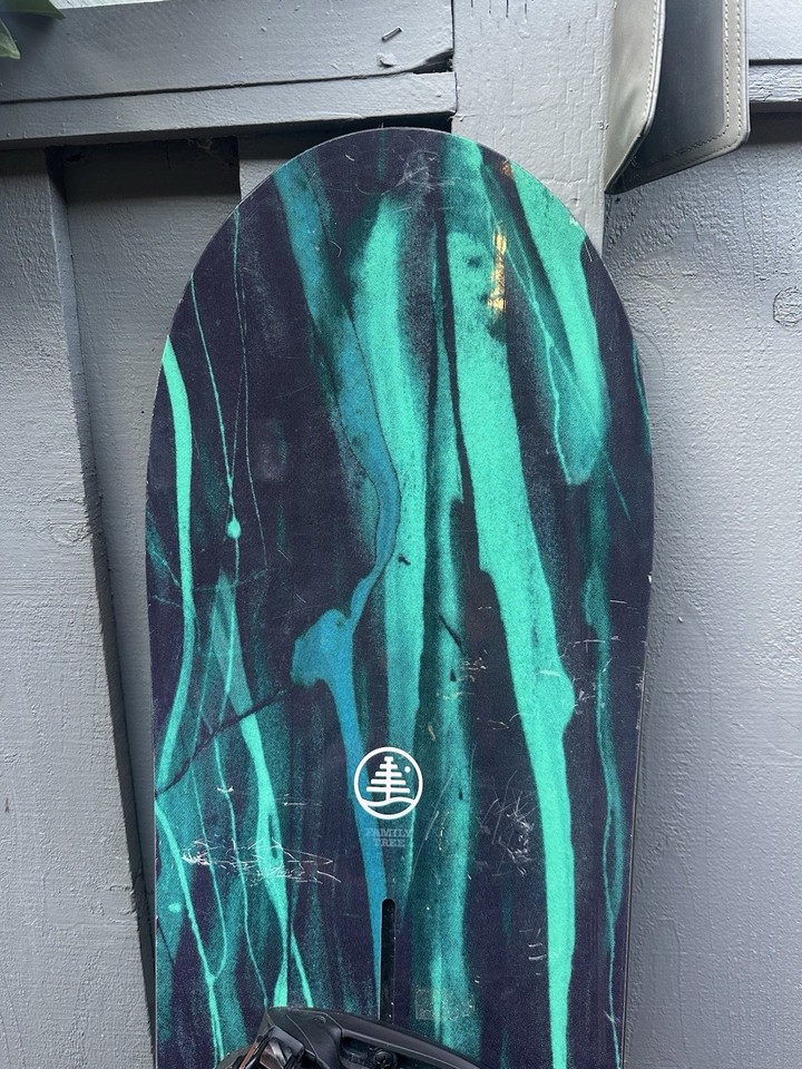 BURTON FAMILY TREE Mod Fish Snowboard Size 156cm Malavita EST Bindings ...