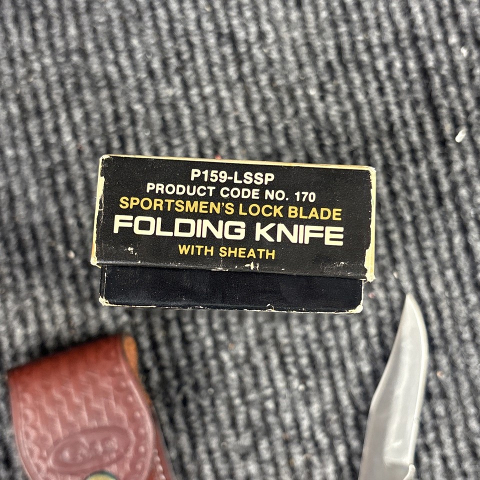 Vintage '78 Case XX USA P159 LSSP Hammerhead Shark Folding Hunter ...