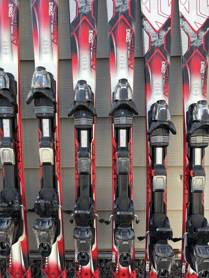 K2 AMP STRIKE Ski's w/ Fastrak 10 Bindings - GREAT CONDITION - TUNED ...