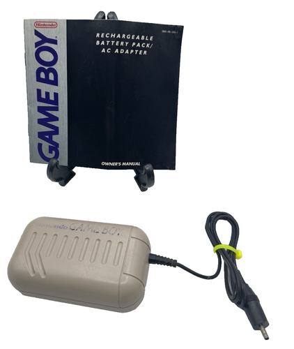 Nintendo Gameboy Rechargeable Battery Pack w/ Manual NO AC CORD | eBay