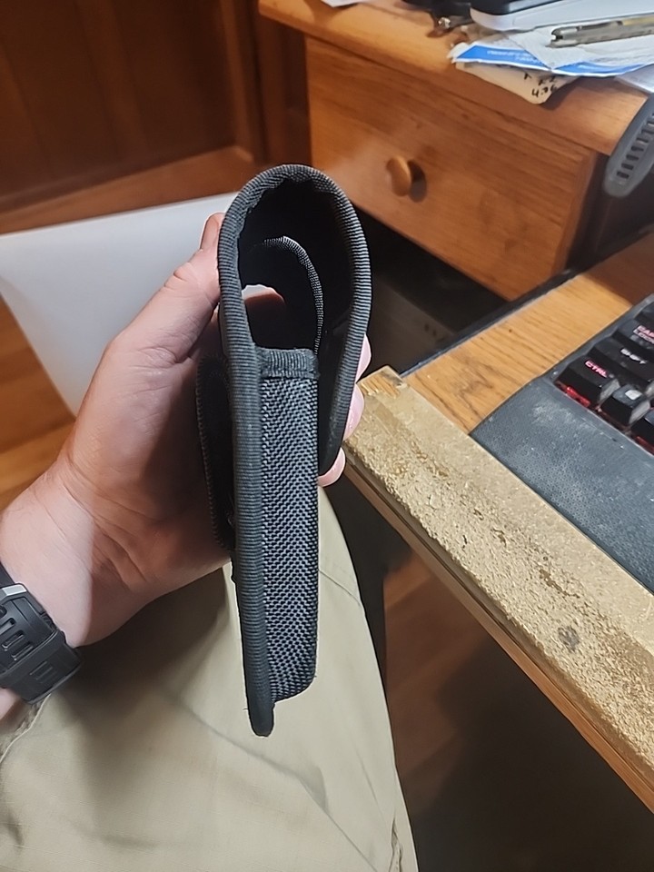 NYLON DOUBLE MAGAZINE POUCH 9MM / 40 S&W / 45 ACP SINGLE STACK MAGS ...