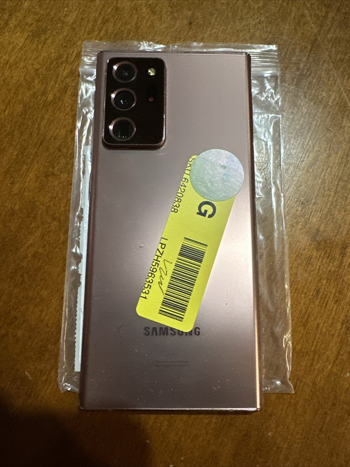 Samsung Galaxy Note20 Ultra 5G SM-N986U - 128GB - Mystic Bronze ...