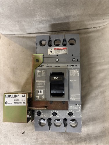 Siemens ITE FXD63A250 Series A 600V AC 3 Pole 250A Circuit Breaker | eBay