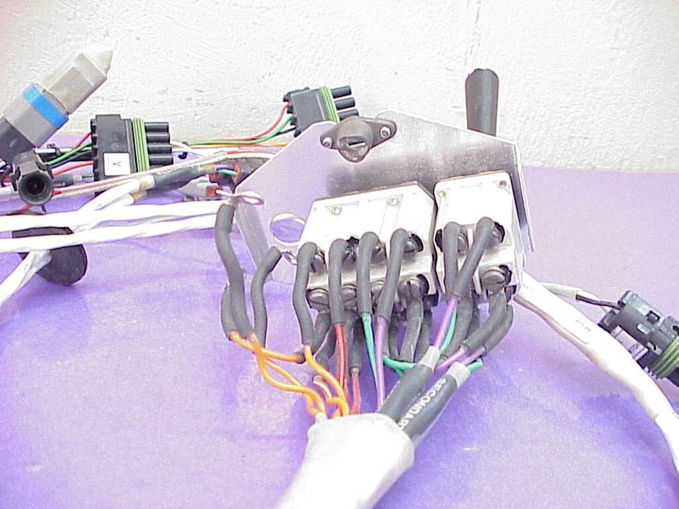 NASCAR Toggle Switch Panel with MSD Weathertight Connectors & Wiring ...