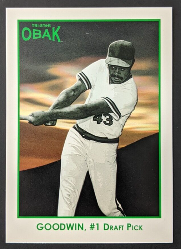 Danny Goodwin 2011 TRI-STAR Obak GREEN #66 Baseball Card 13/25 Insert ...