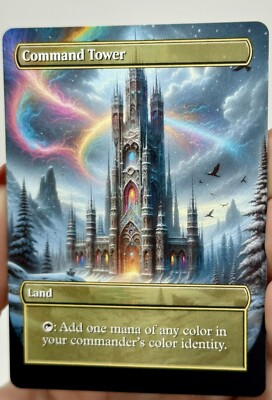 Command Tower Proxy Card with Custom designed art | eBay