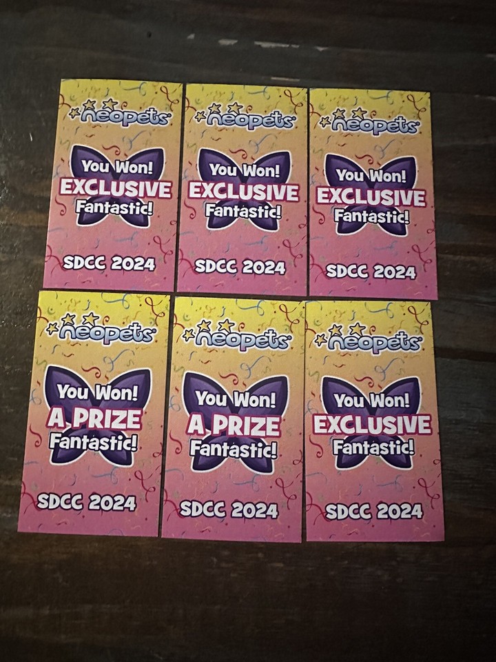 SDCC 2024 Aisha Neopets Game Exclusive Prize At Grundos Warehouse QR ...