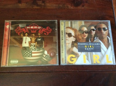 Pharrell Williams [2 CD Alben] NERD N.E.R.D. Fly Or Die + G I R L Girl ...