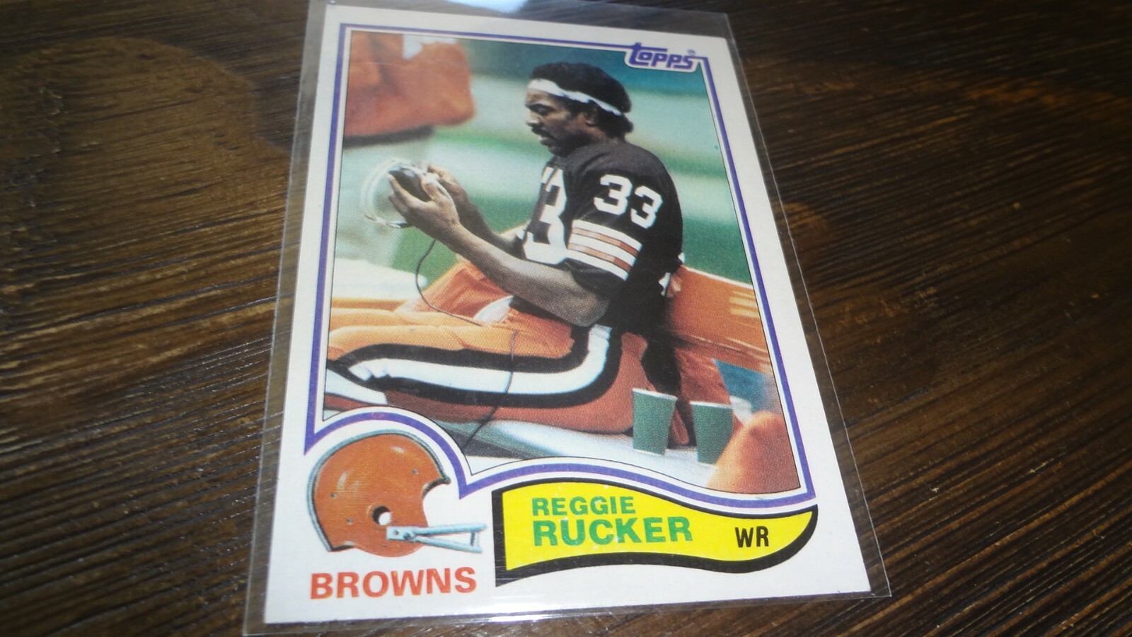 1982 TOPPS #72 REGGIE RUCKER FOOTBALL CARD | eBay