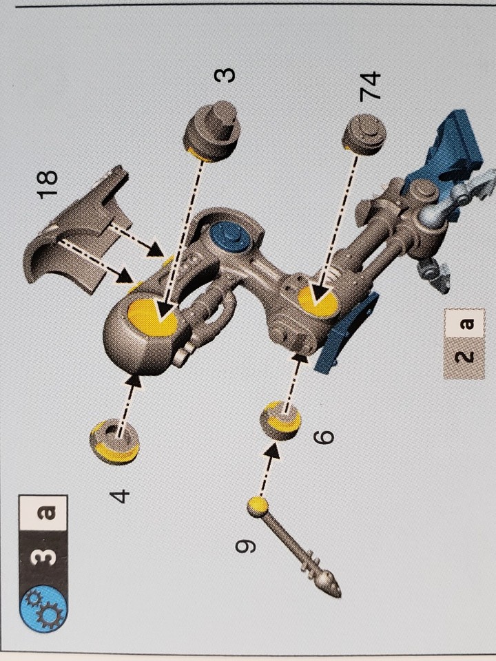 Warhammer 40k AdMech Skitarii Bits Sydonian Dragoon Ironstrider Legs w ...