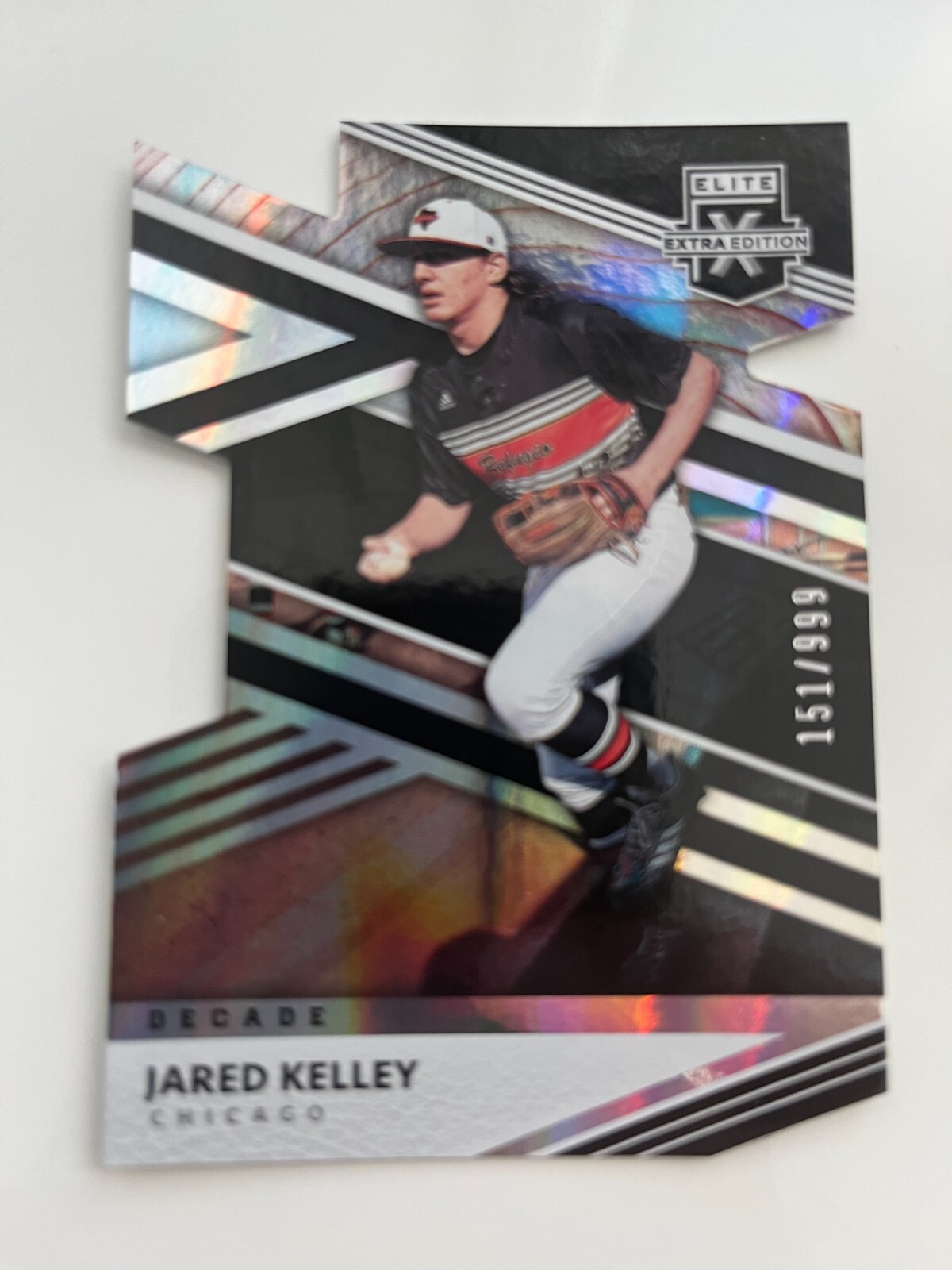 JARED KELLEY #47 2020 Panini Elite Extra Edition Baseball Die-cut #'d ...