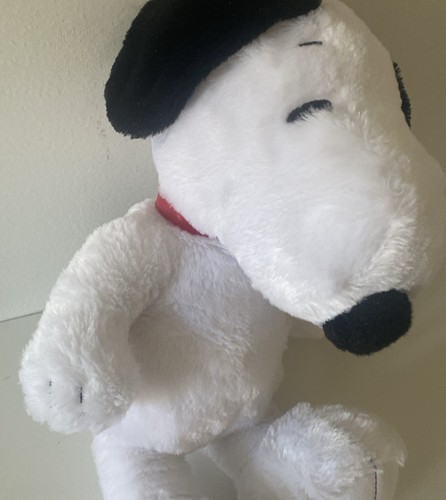 Build A Bear Workshop Snoopy Stuffed Animal Plush 16" Red Collar Peanuts Movie | eBay