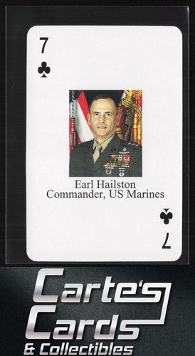 Earl Hailston 2003 Operation Iraqi Freedom Playing Cards #7C | eBay