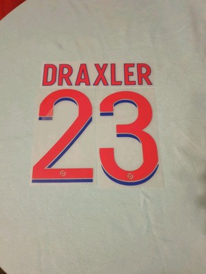 Paris St. Germain PSG Trikot Flock #23 DRAXLER | eBay.de