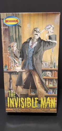MOBIUS THE INVISIBLE MAN MODEL KIT COMPLETE IN BOX | eBay