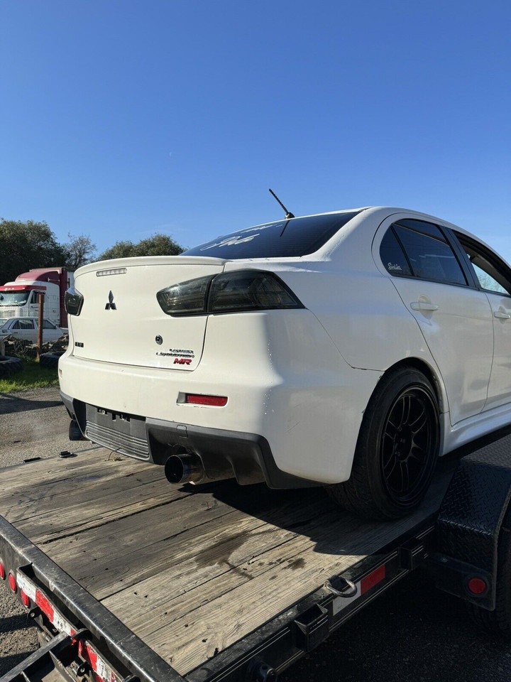 2008-2015 MITSUBISHI EVOLUTION X EVO 10 REAR BUMPER OEM LOADED | eBay