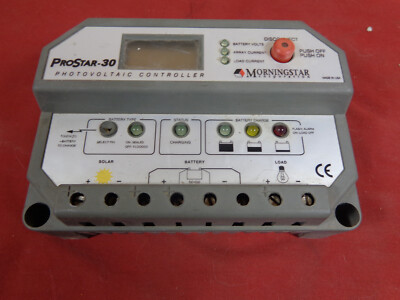 Morningstar ProStar-30 Solar Charge Controller - FREE SHIPPING - C17 | eBay