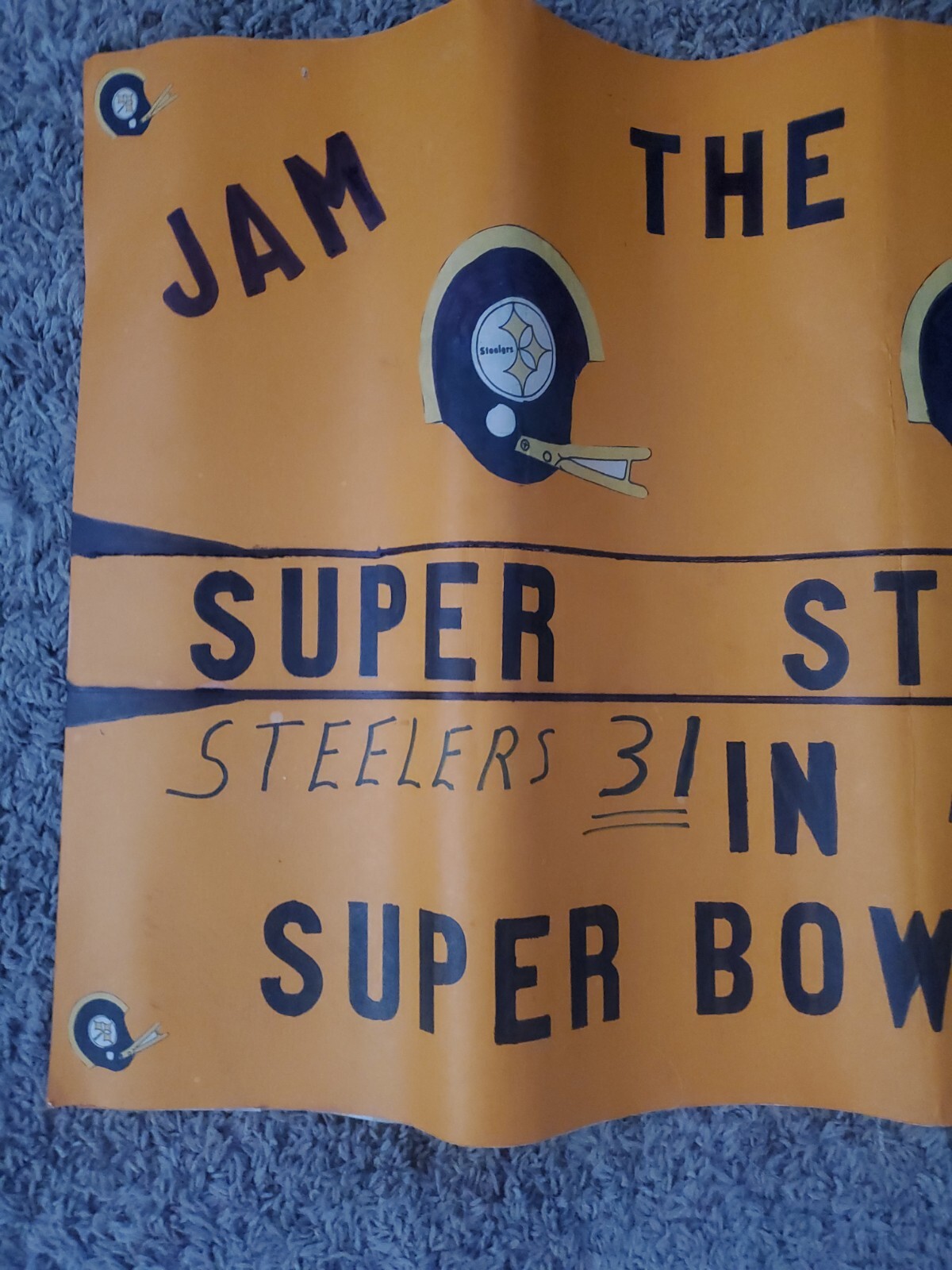 Super Bowl XIV Poster January 20 1980 Rams vs. Steelers NFL Football ...