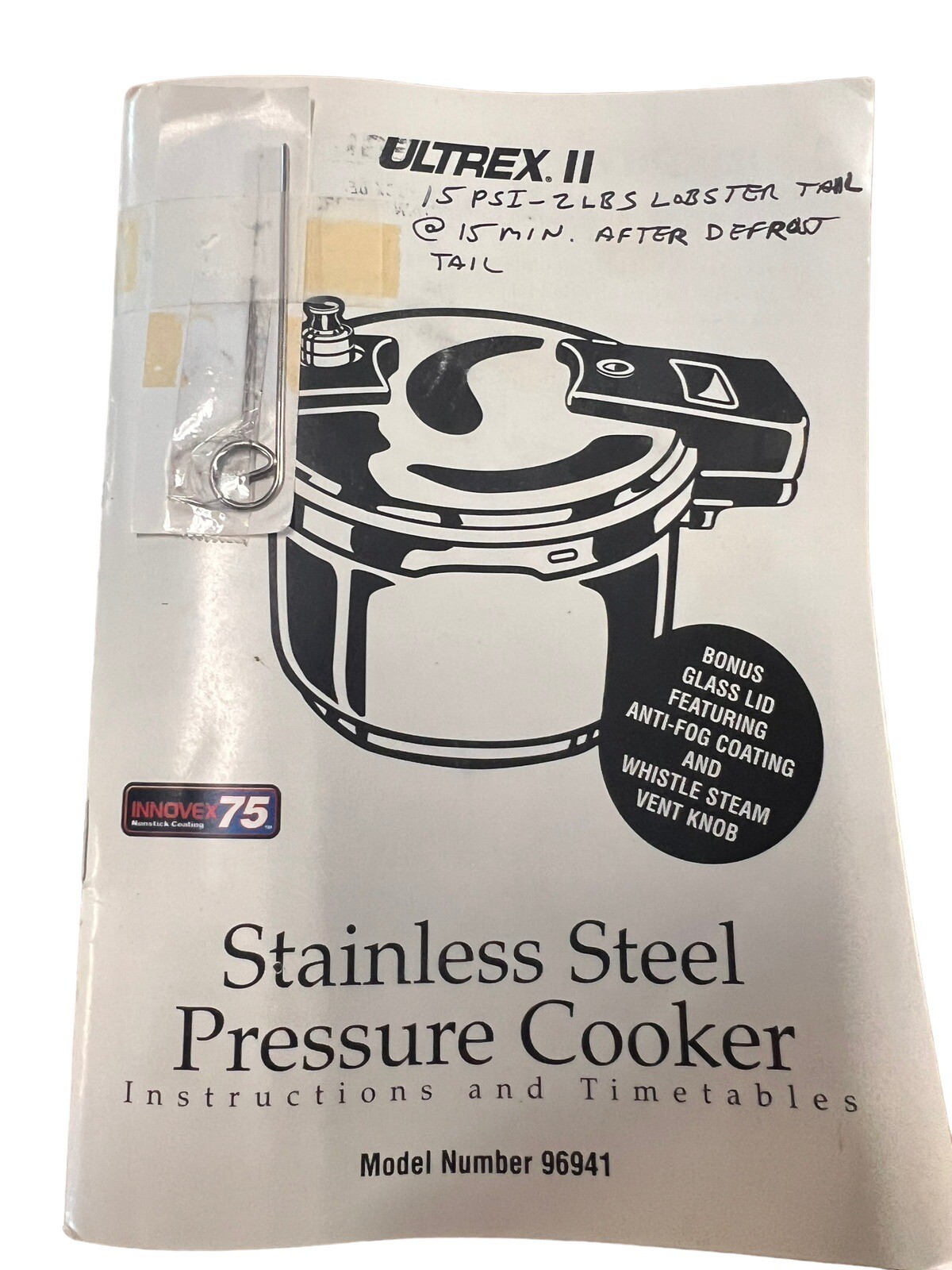 Vintage Ultrex 2 Stainless Steel Pressure Cooker 11533 C 8 Quart | eBay