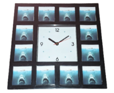 JAWS Shark Movie promo around the Clock with 12 surrounding images | eBay