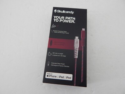 Skullcandy USB-C to Lighting Connector Cable 6 Feet Black/Silver New | eBay
